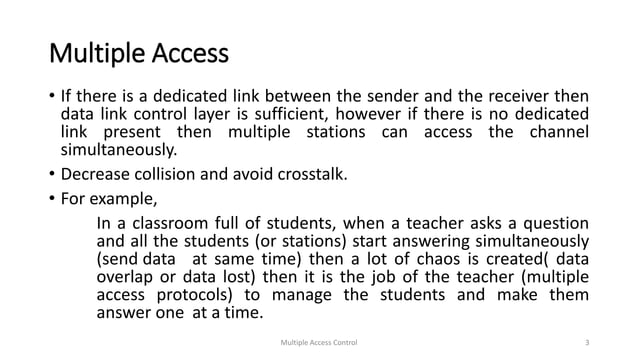 Computer networks - Channelization | PPTX | Computer Networking | Computing