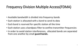 Computer networks - Channelization | PPTX