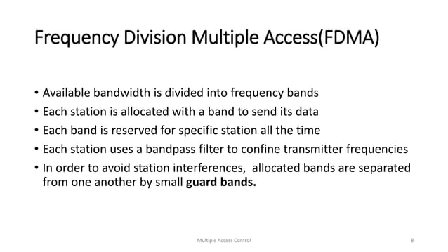 Computer networks - Channelization | PPTX | Computer Networking | Computing