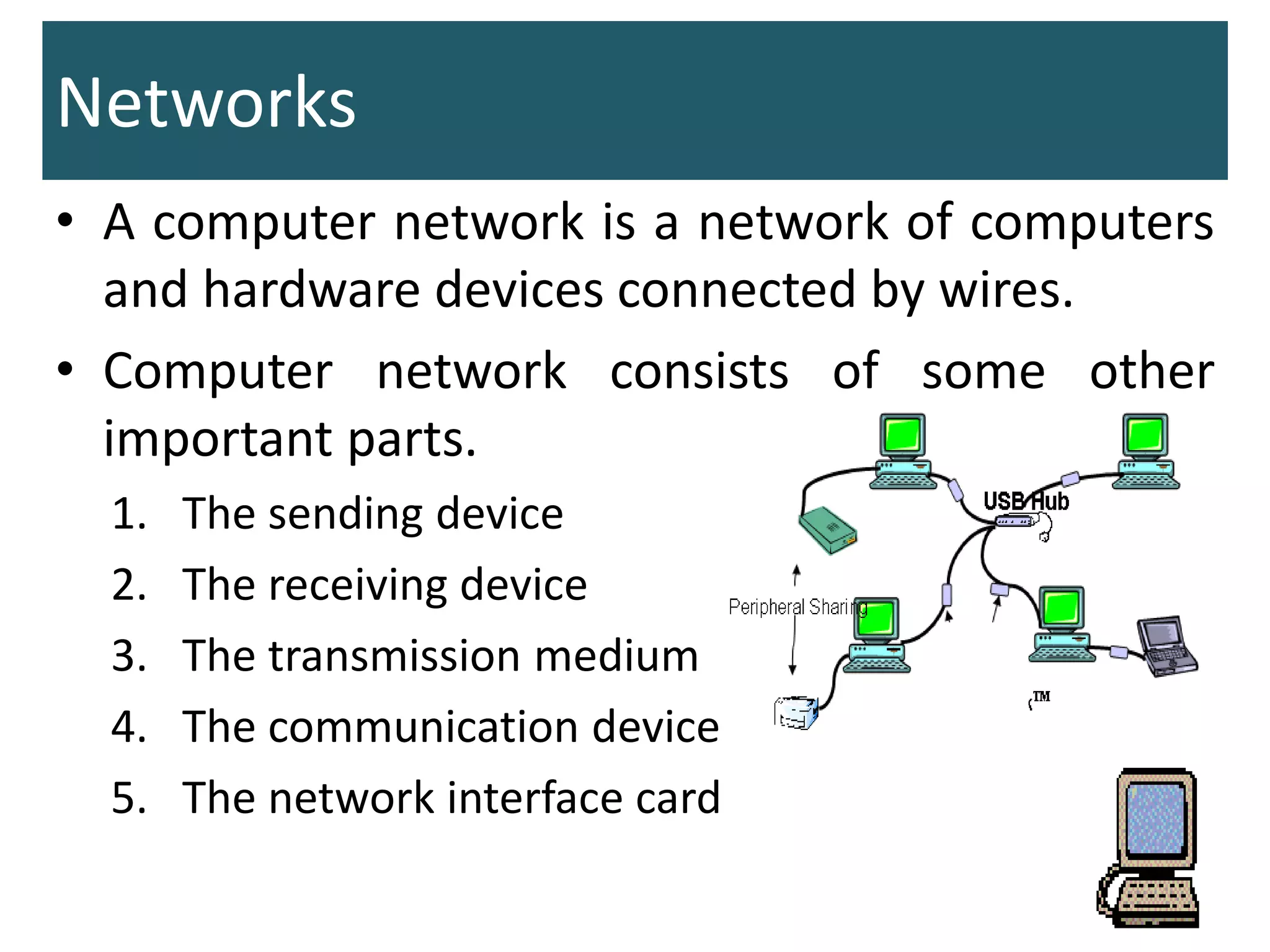 Computer networks grade 7 | PPTX