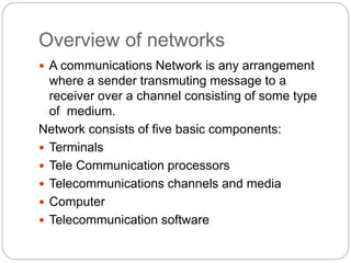 Computer networks | PPTX
