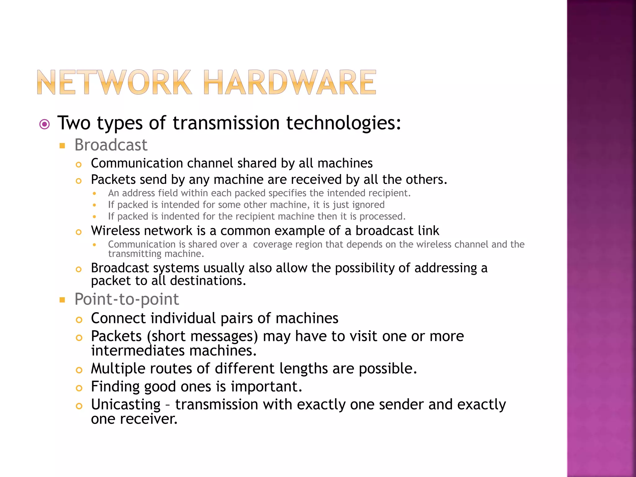 Computer networks | PPTX