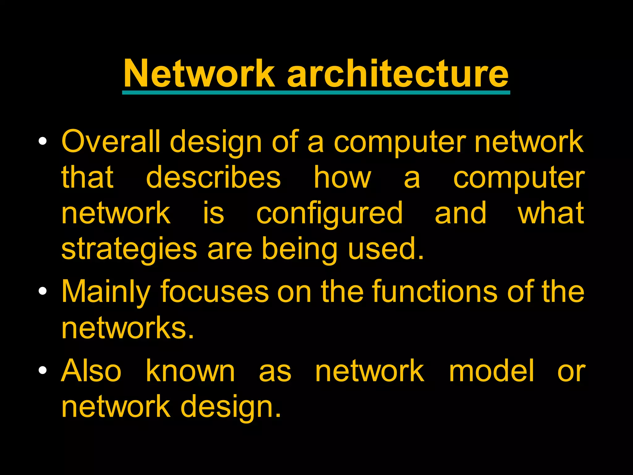 Computer networks | PPT