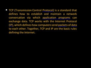 Computer networks | PPT