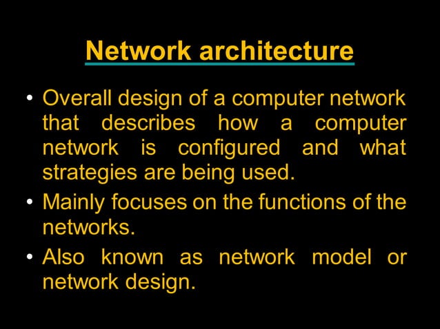 Computer networks | PPT