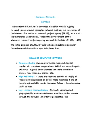 Computer networks | PDF