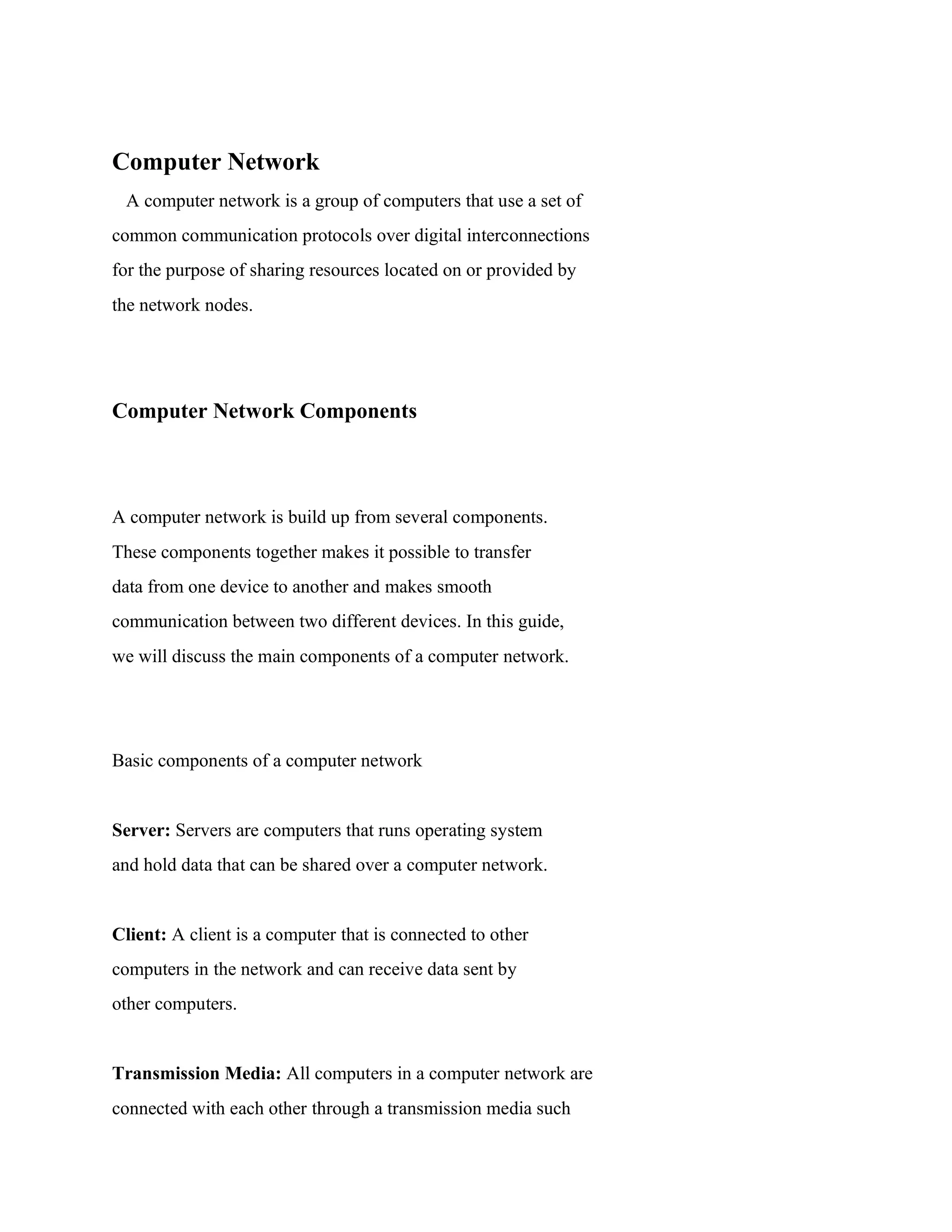 Computer networks | PDF