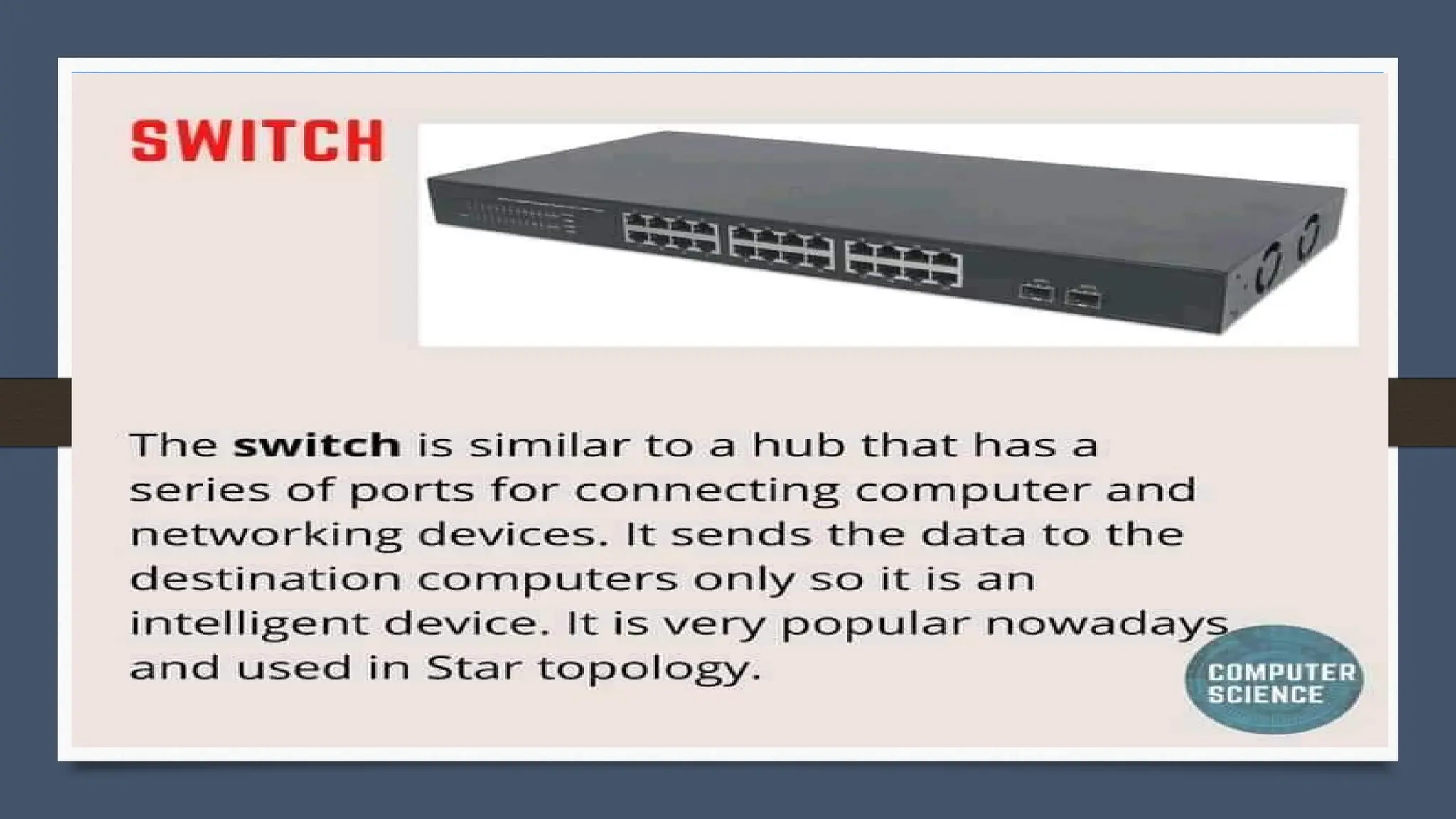 Computer Networks And Types Of Network Ppt Computer Networking Computing