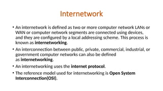 COMPUTER NETWORKS TYPES OF COMPUTER NETWROKS | PPT