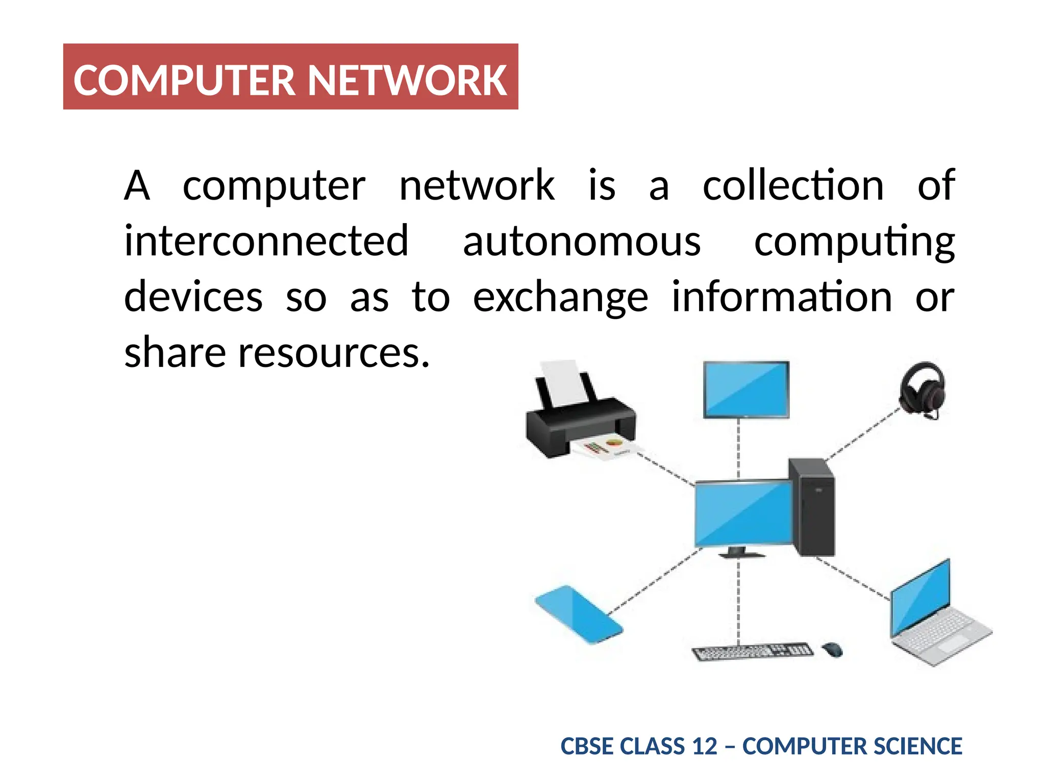 COMPUTER NETWORKS - TYPES OF NETWORK & TOPOLOGIES | PPTX