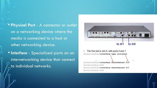 Introduction to Computer Networks presentation slides | PPTX