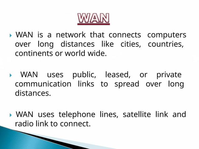 Computer Networks POWERPOINT Presentation | PPT