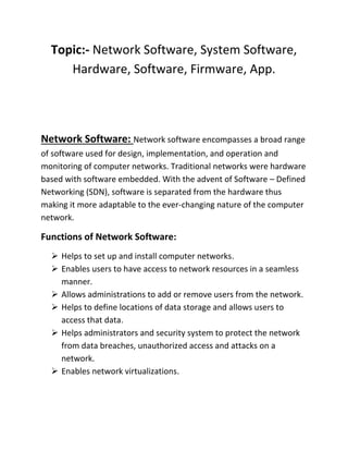 Computer networks note 3 | PDF
