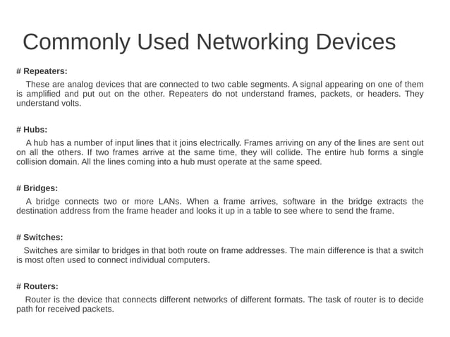 Computer networks(4) | PDF