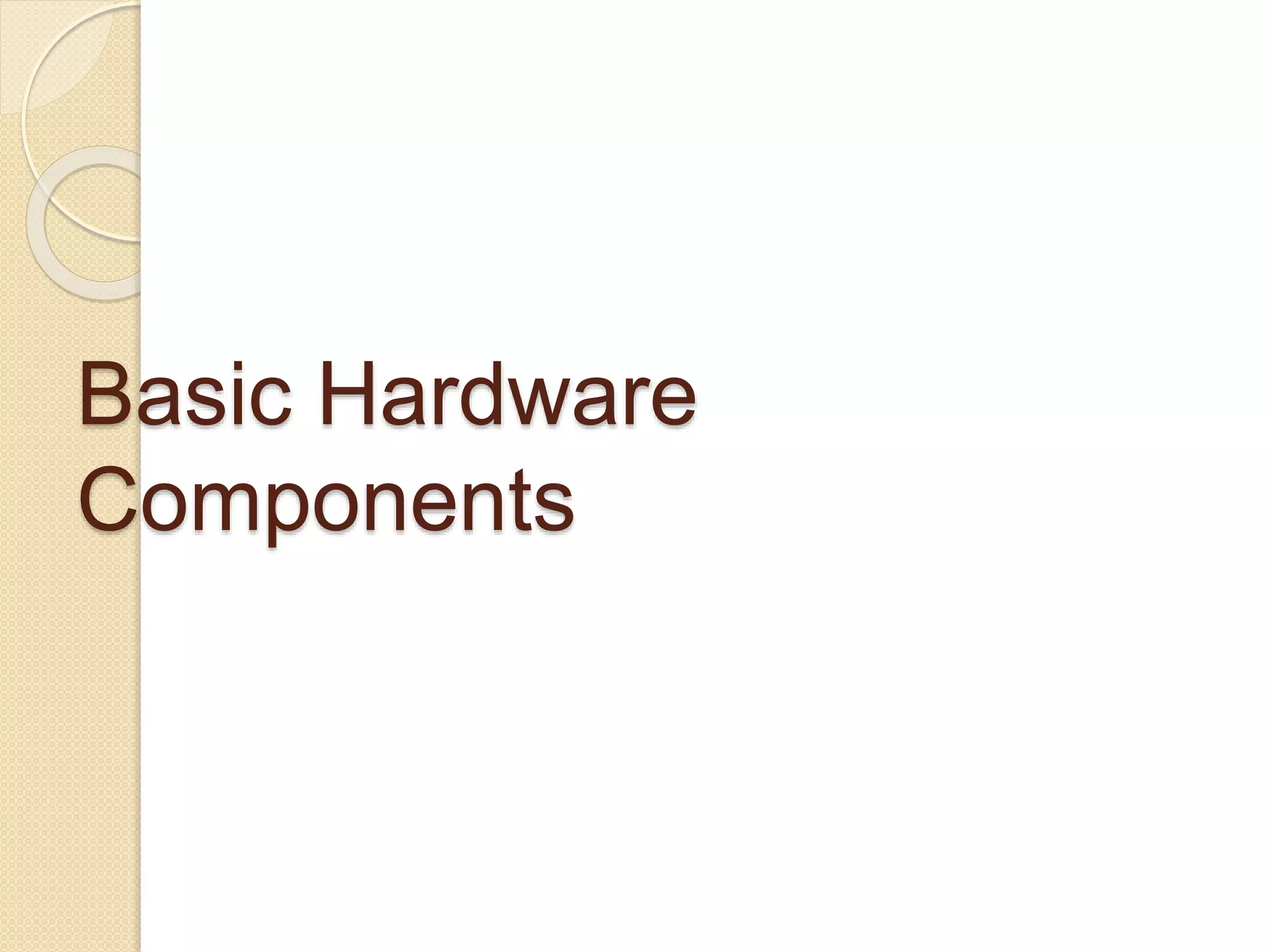 Computer networks and its components by narender singh sandhu | PPT