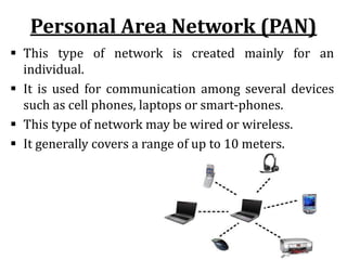 Computer Networks and Its Types | PPTX
