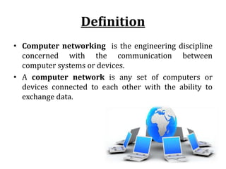 Computer Networks and Its Types | PPTX
