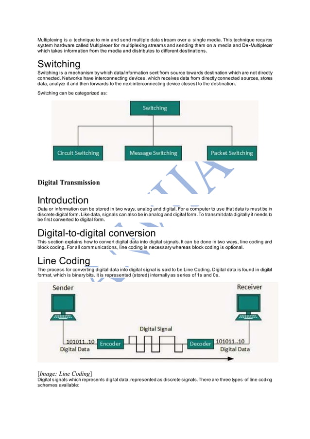 Data Communication and Computer Network Overview | PDF
