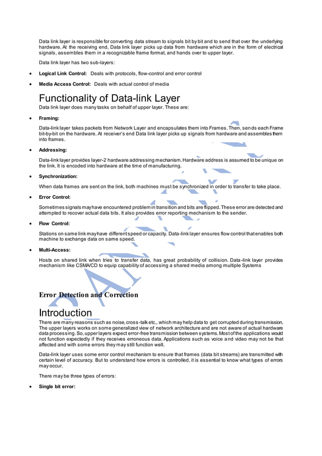 Data Communication and Computer Network Overview | PDF