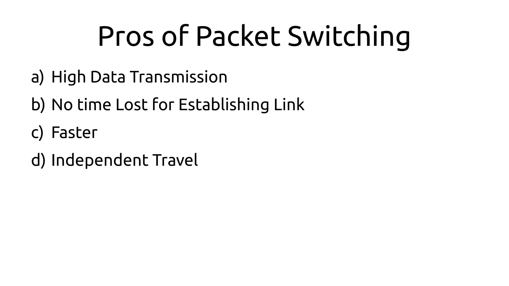 Circuit Switching, Packet Switching, Virtual Circuit Networks and Datagram Networks | PDF