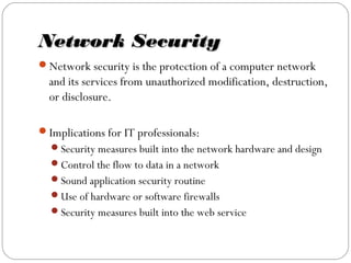 Network security presentation | PPT
