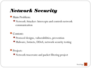 Network security presentation | PPT