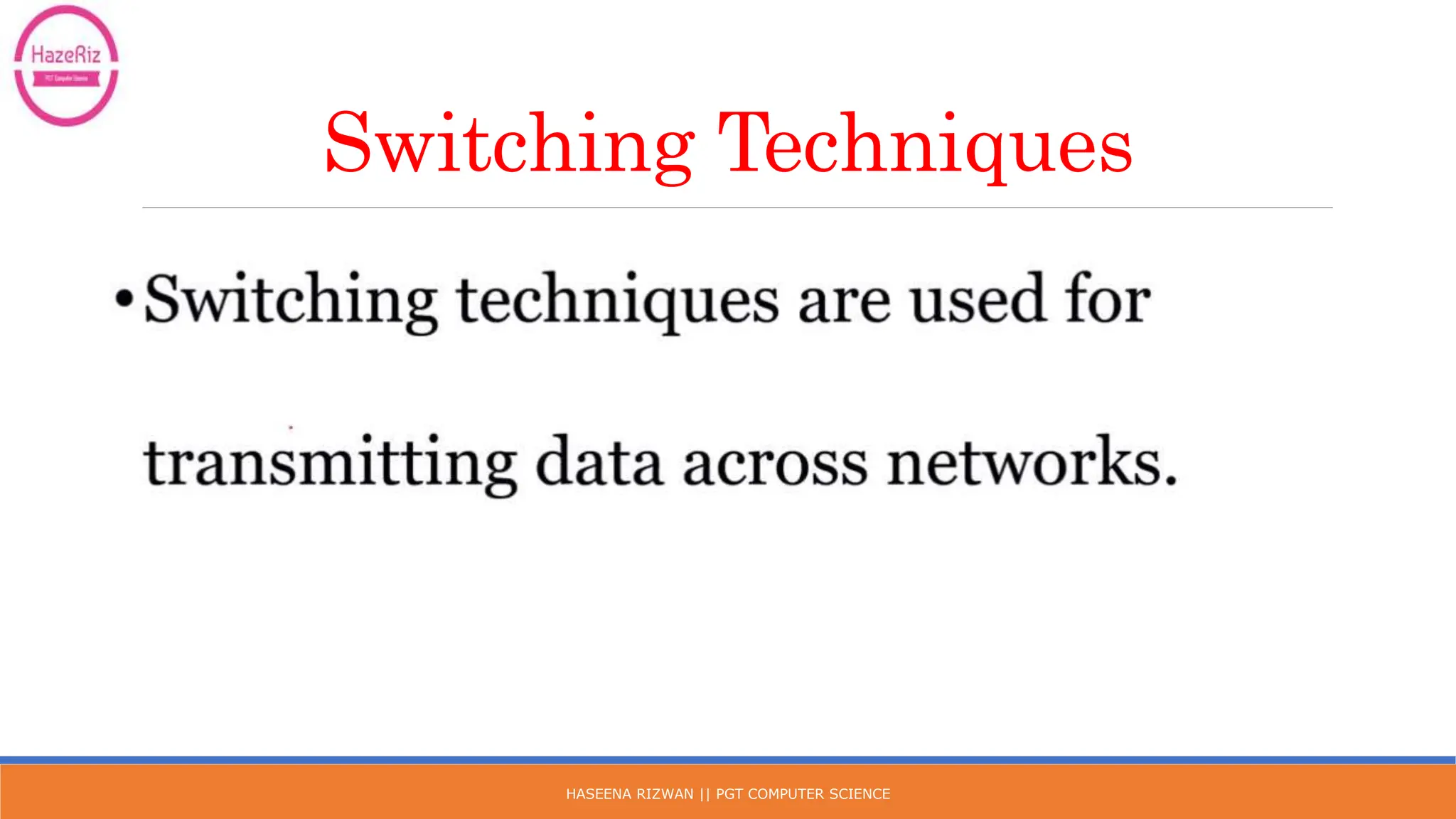 Computer Networks class 12................ | PPTX