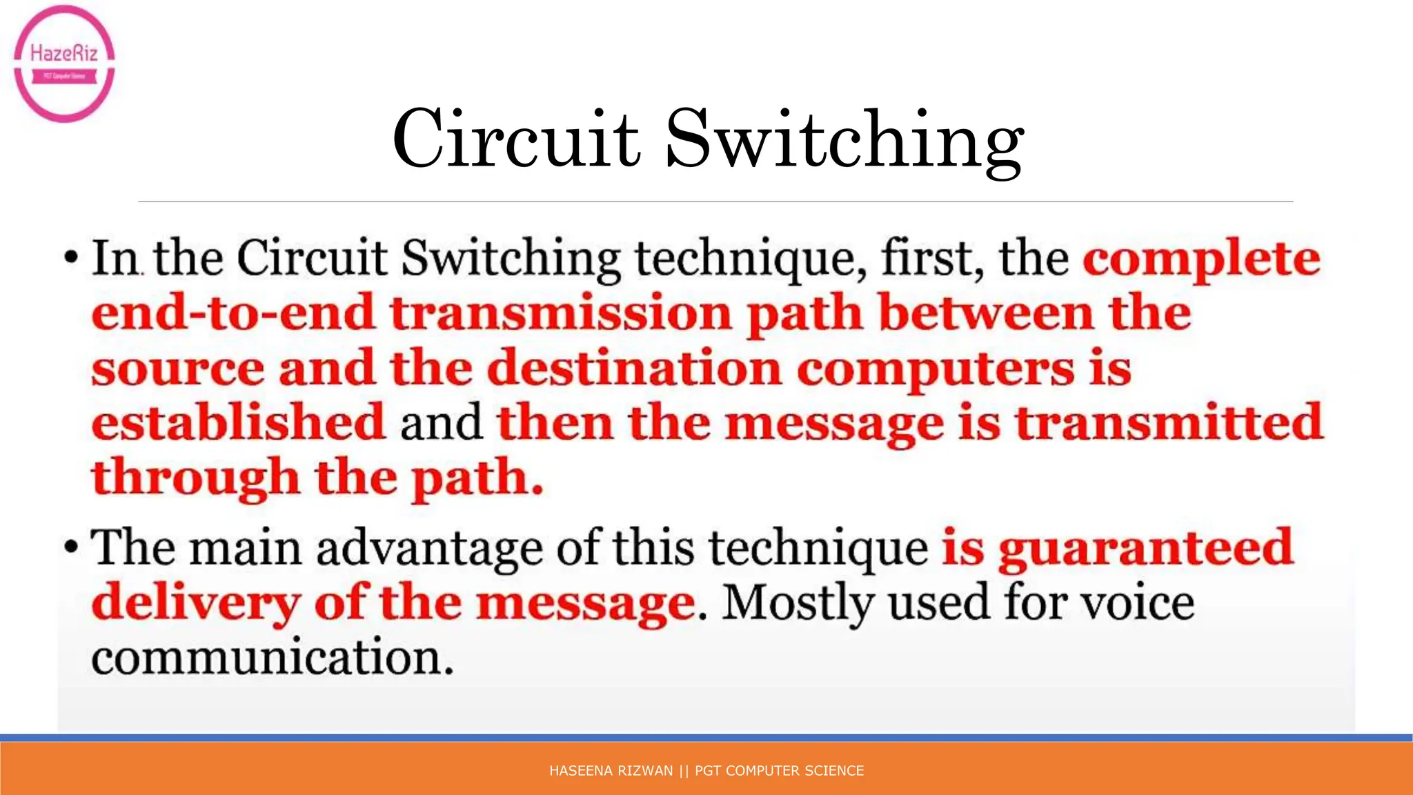 Computer Networks class 12................ | PPTX