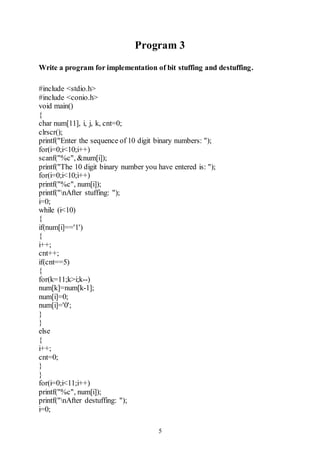 Computer Networks Lab File | DOCX
