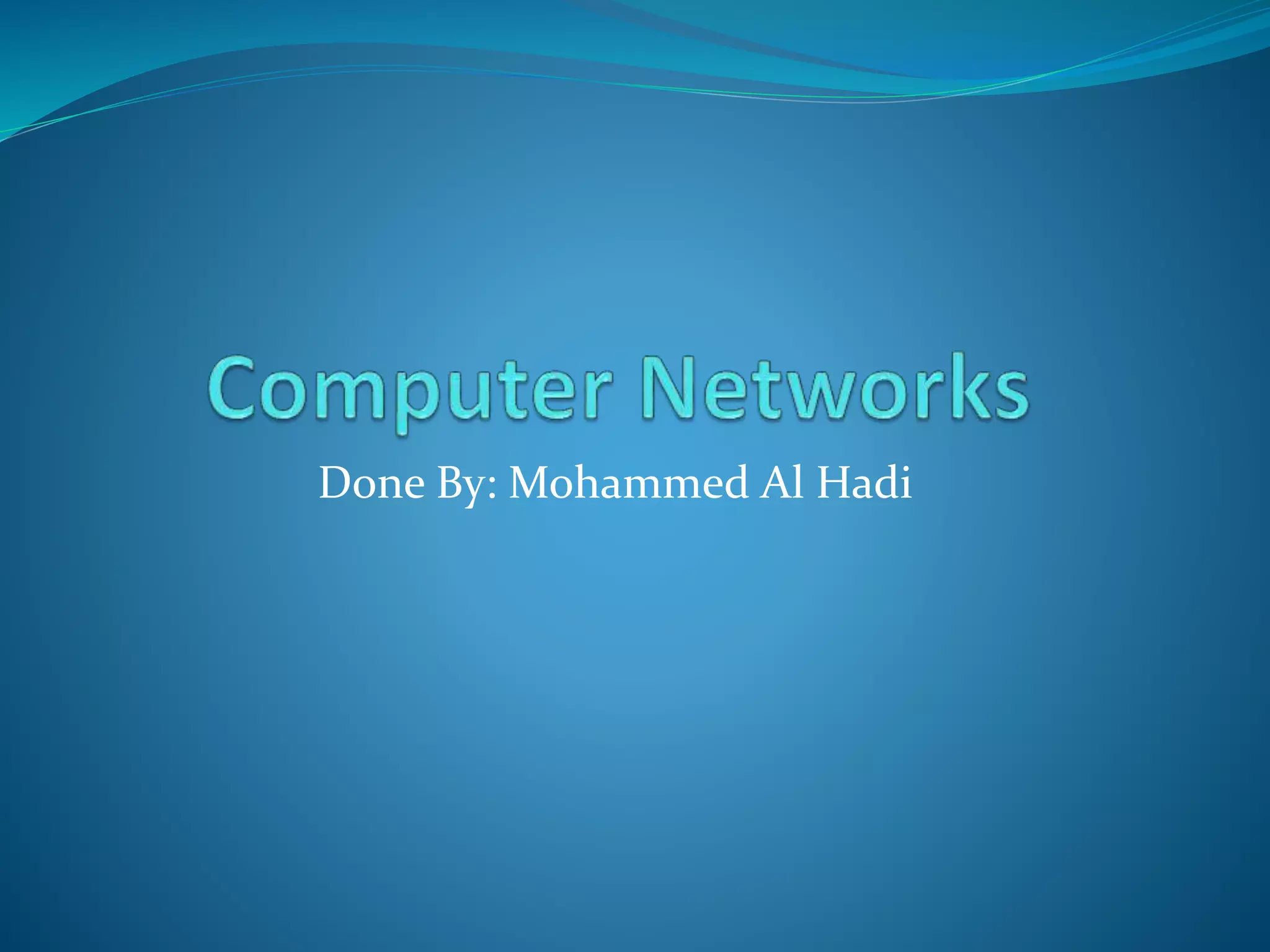 Computer Network | PPT