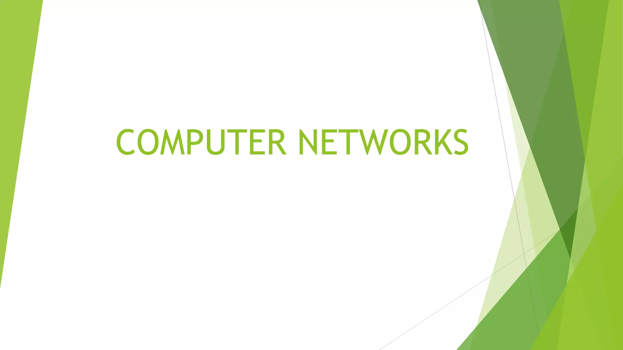 computer network basics | PPT
