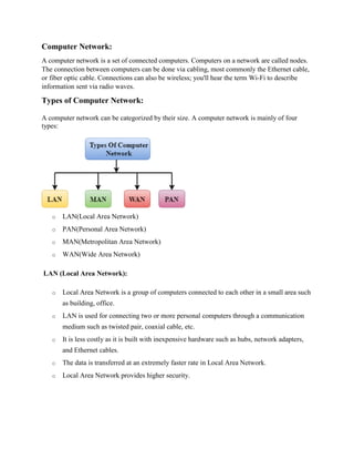 Classification of Computer | PDF