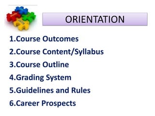 Orientation to Computer Networks | PPTX