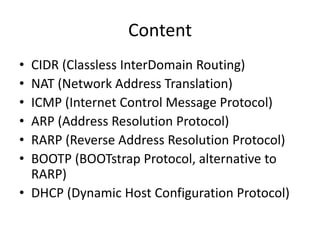 Computer networks protocols | PPTX | Computer Networking | Computing