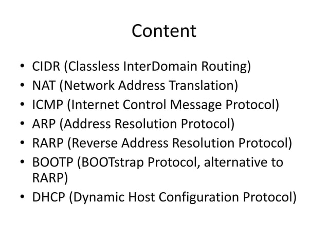 Computer networks protocols | PPTX | Computer Networking | Computing