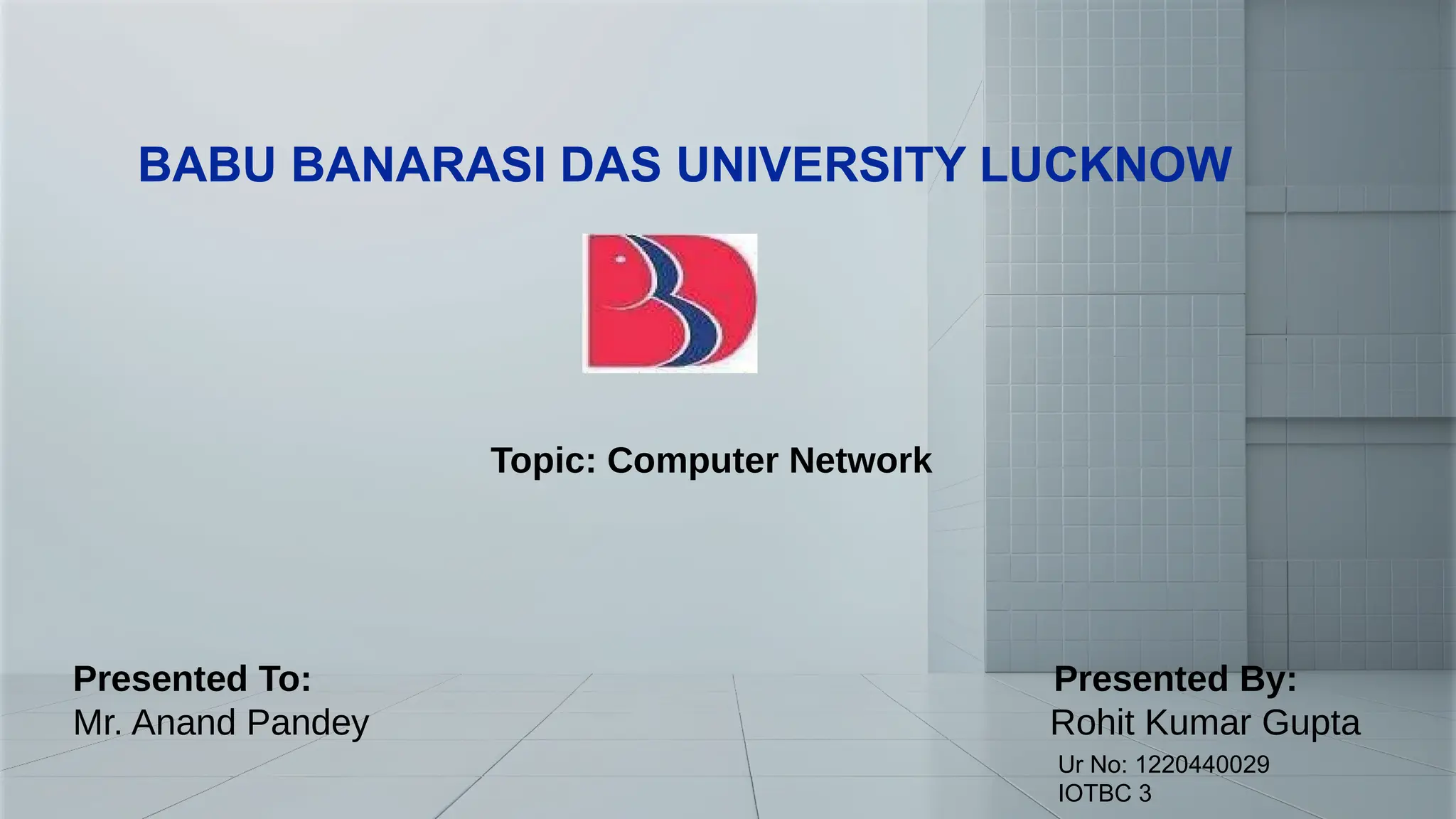 Role of Computer Networks in Modern Communication | PPTX