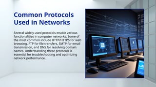 Role of Computer Networks in Modern Communication | PPTX