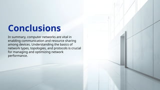 Role of Computer Networks in Modern Communication | PPTX