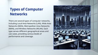 Role of Computer Networks in Modern Communication | PPTX