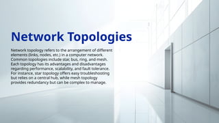 Role of Computer Networks in Modern Communication | PPTX