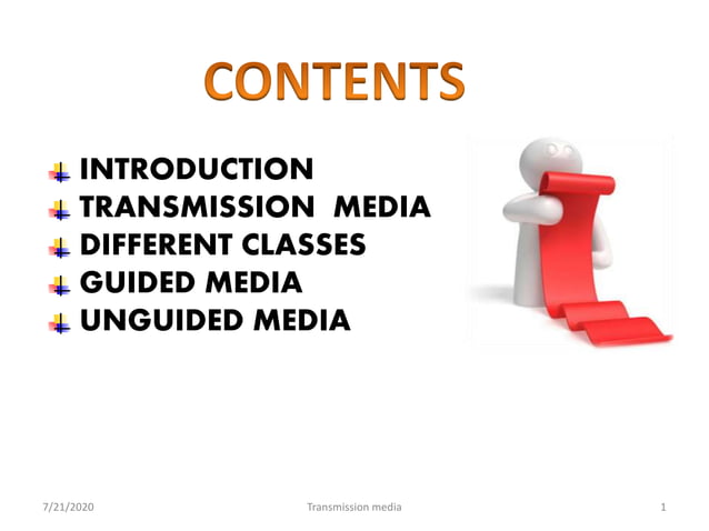Computer networks(transmission media) | PPTX | Computer Networking | Computing