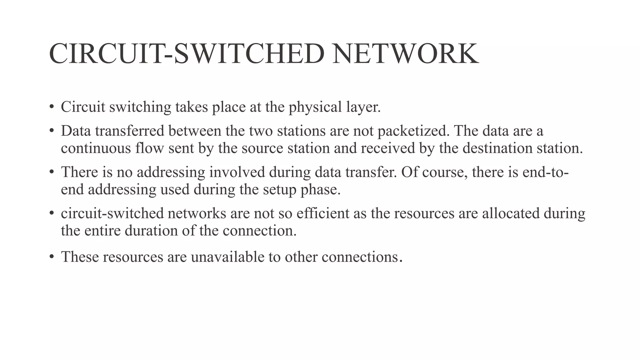 Computer network switching | PPTX