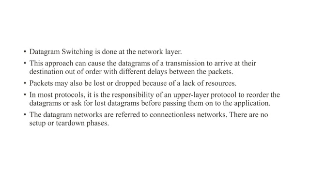 Computer network switching | PPTX