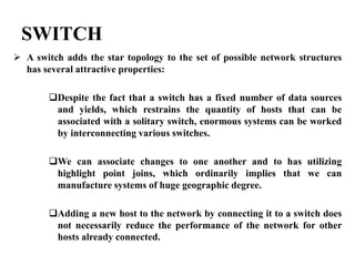 Computer network switches & their structures | PPTX | Computer ...