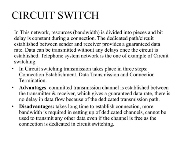 Computer network switches & their structures | PPTX | Computer ...