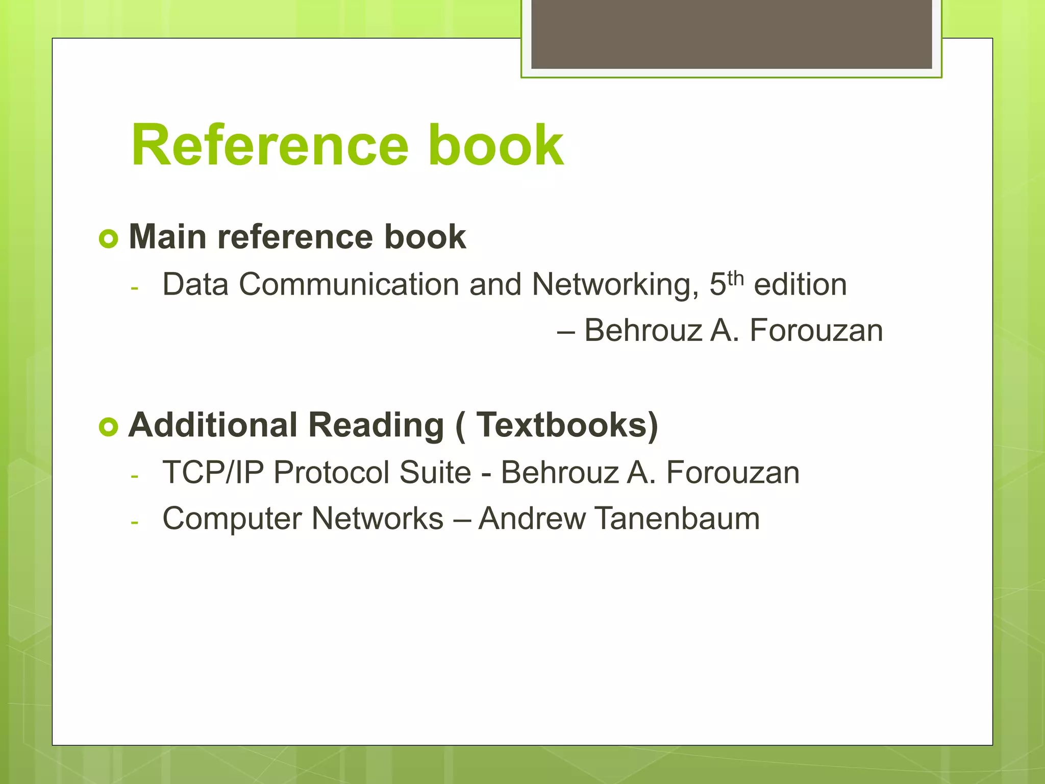Computer Network Syllabus | PPTX