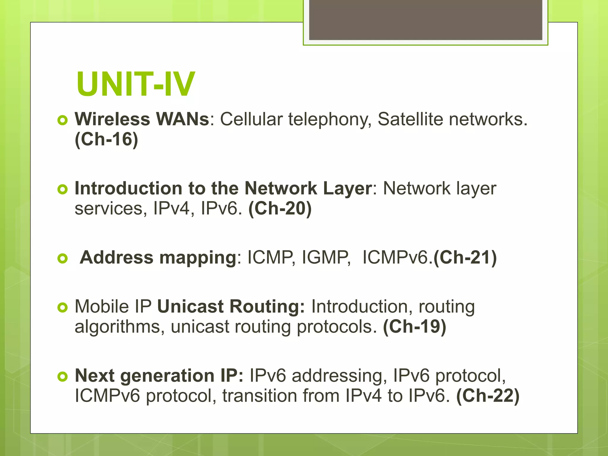 Computer Network Syllabus | PPTX