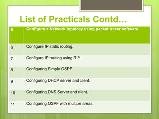 Computer Network Syllabus | PPTX