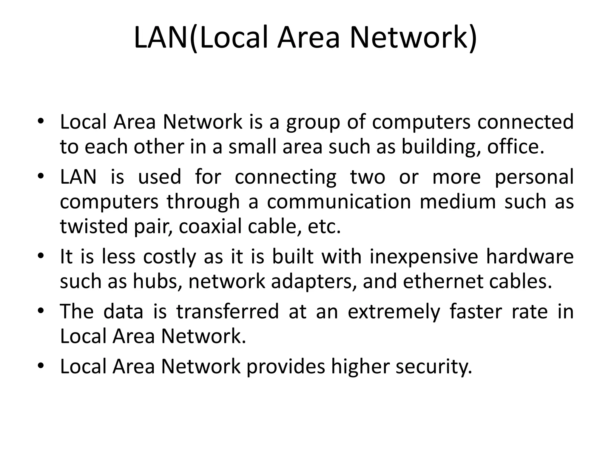 Computer Network Types Pptx
