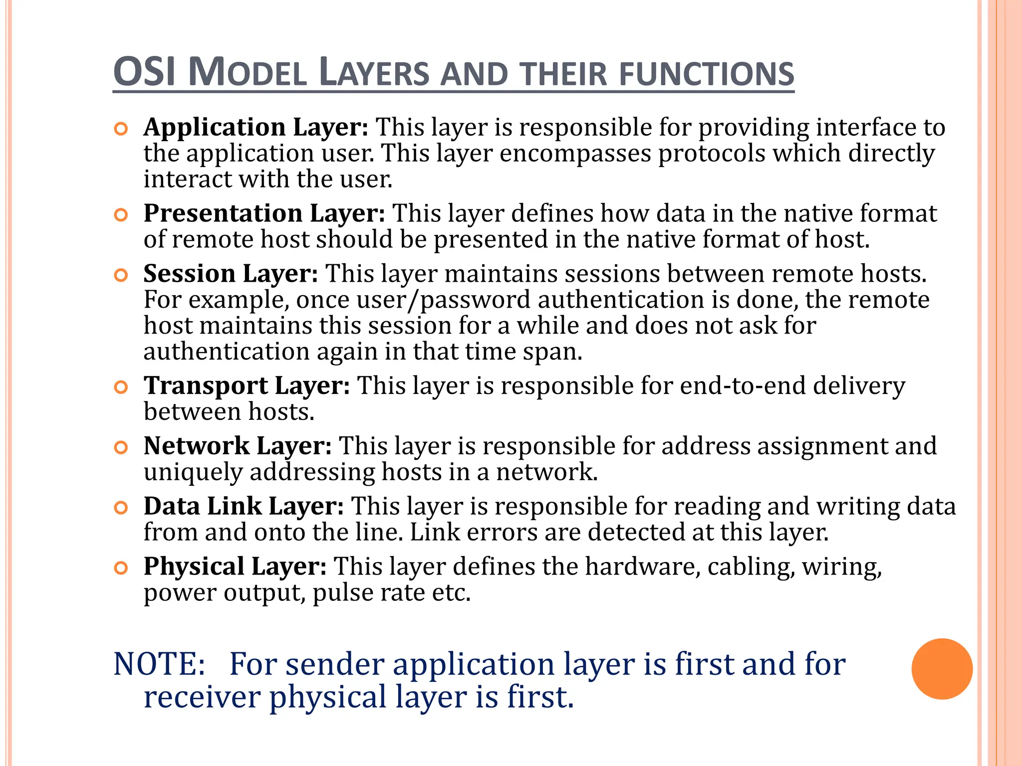 Computer Network Unit 1 Complete Notespptx Computer Networking Computing